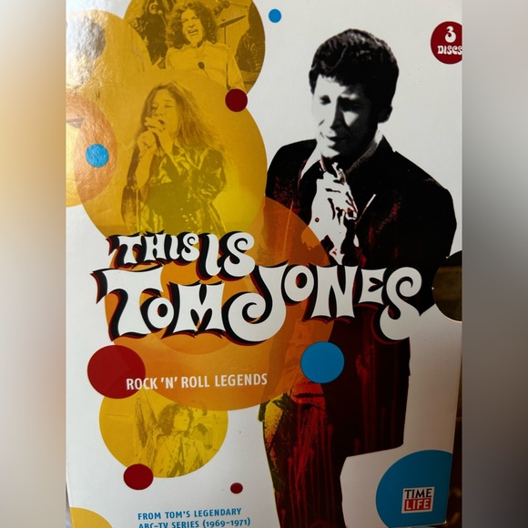 Time Life | Other | This Is Tom Jones 3dvd Box Setnew Tom Jones Dvd ...